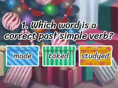 Past simple wordwall - Recursos didácticos