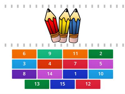 1 15 numbers - Recursos didácticos