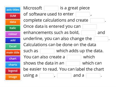 Excel - Teaching resources
