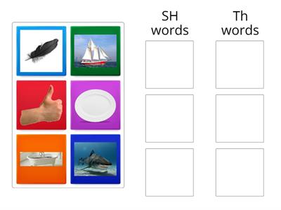 S vs sh - Teaching resources