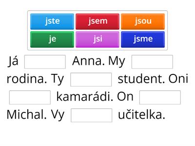 Sloveso být - Výukové zdroje