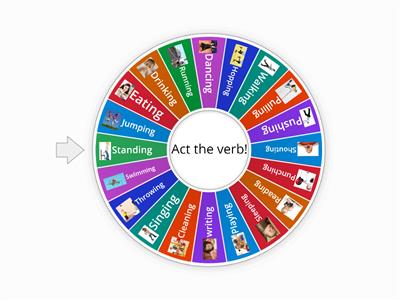 Verbs Action and non action - Recursos didácticos