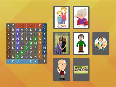 Family members game - Recursos didácticos