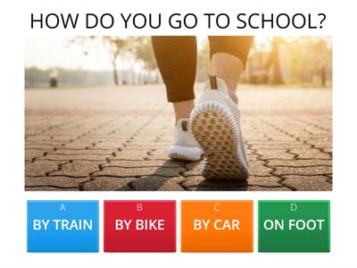 How do you go to school - Recursos de ensino