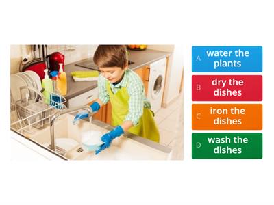 Household chores - Öğretim kaynakları