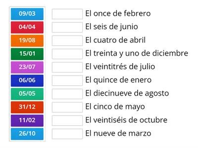 Birthday dates - Teaching resources