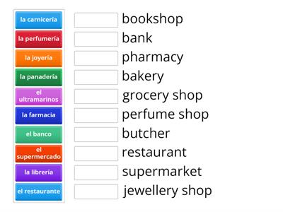 Shops - Teaching resources