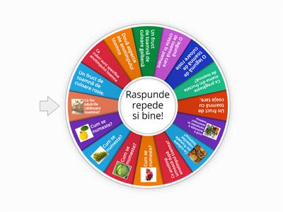 Joc didactic interdisciplinar roata aleatoare - Resurse didactice