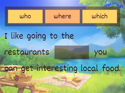 Defining relative clauses - Teaching resources