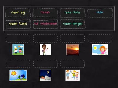 Begrüßungen - Teaching resources