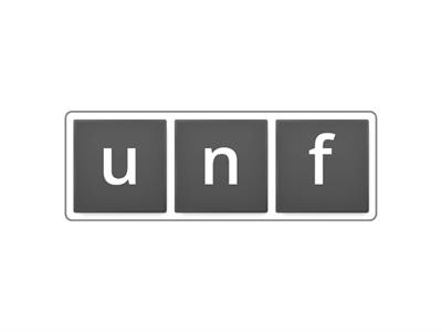Un ub ug word families - Teaching resources