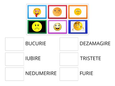 Emotii - Resurse didactice