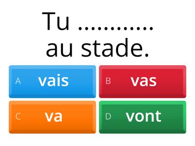 Verbe aller - Teaching resources