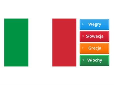 Flagi Azji - Materiały dydaktyczne