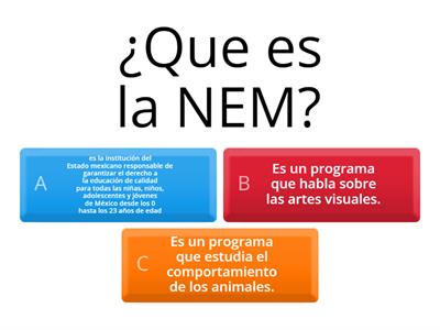 Nem - Recursos didácticos
