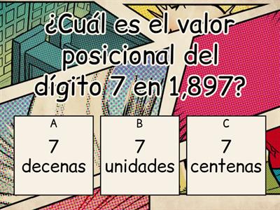 Valor posicional numeros decimales - Recursos didácticos