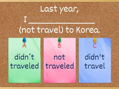 Past simple wordwall - Recursos didácticos