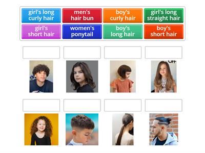 Hair styles - Teaching resources