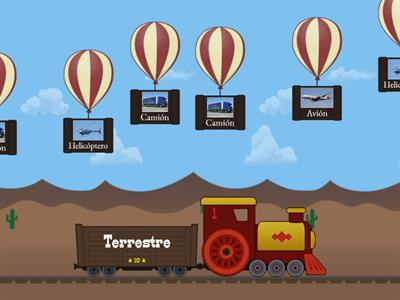 Juegos medios de transporte - Recursos didácticos
