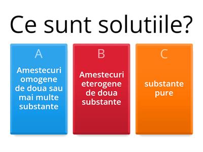 Chimie Solutii - Resurse didactice