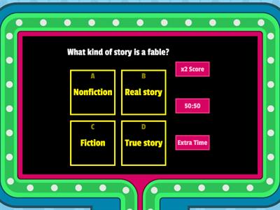 Fables - Teaching resources