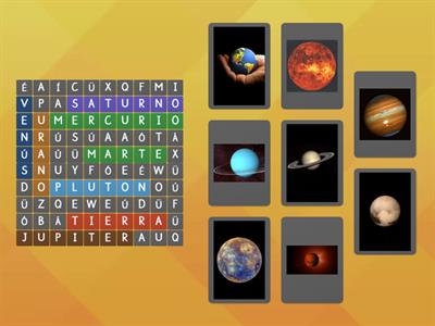 Sopa de letras sistema solar - Recursos didácticos