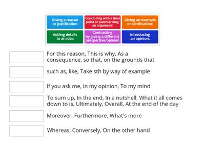 Discourse markers - Teaching resources