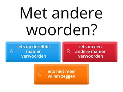 Groep 8 Themawoorden - Leermiddelen