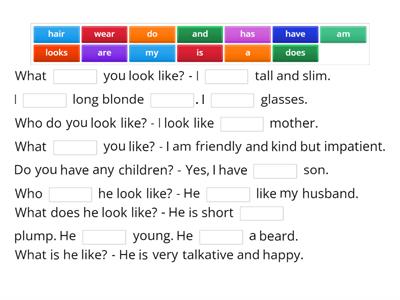 Be like look like - Teaching resources