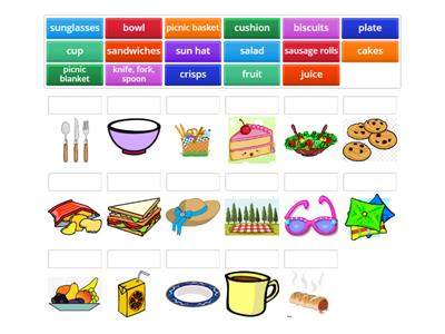 Picnic - Teaching resources