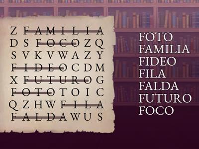 Fonema f - Recursos didácticos