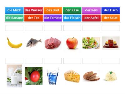 Deutsch Essen und trinken - Unterrichtsmaterialien