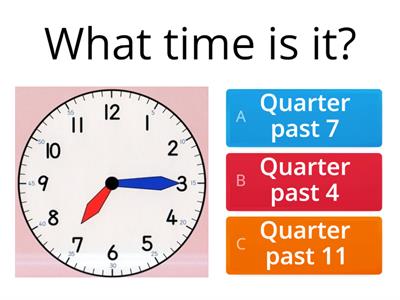Time quarter past and quarter too - Teaching resources
