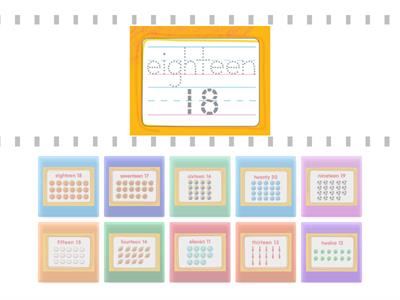 Teen number game - Teaching resources