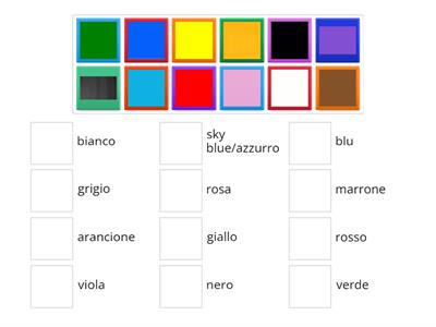 Colori - Risorse didattiche