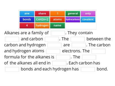 Alkanes - Teaching resources