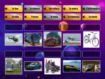 Les moyens de transports - Ressources pédagogiques