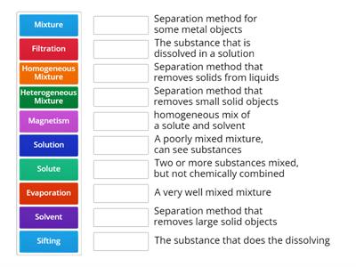 Mixtures chemical - Teaching resources