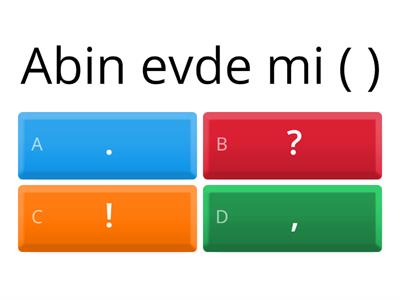 Soru işareti 1 sınıf - Öğretim kaynakları