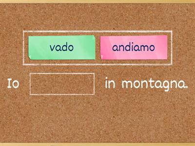 Andare wordwall - Materiały dydaktyczne