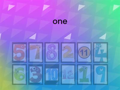 Angličtina numbers - Výukové zdroje