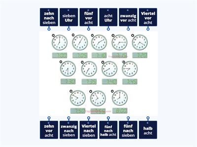 Uhrzeit - Teaching resources