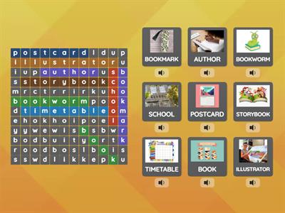 World book day wordsearch - Teaching resources