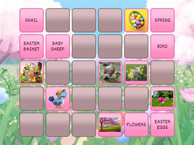 Spring wordwall - Materiały dydaktyczne