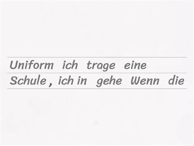 Wenn - Teaching resources