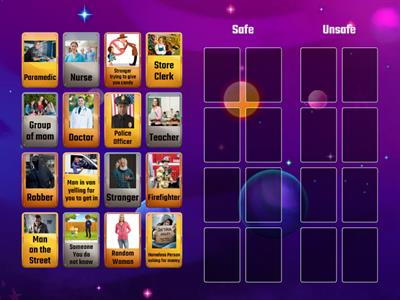 Safe unsafe strangers - Teaching resources