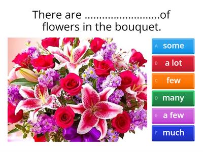 Food Quantifiers - Teaching resources