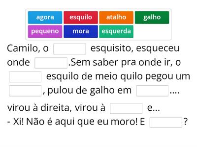 Técnica de cloze - Recursos de ensino