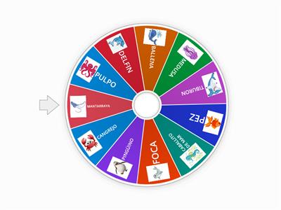 Ruleta animales - Recursos didácticos