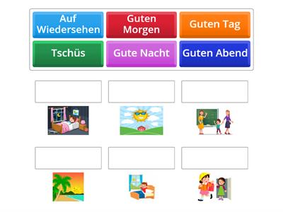 Begrüßungen - Teaching resources
